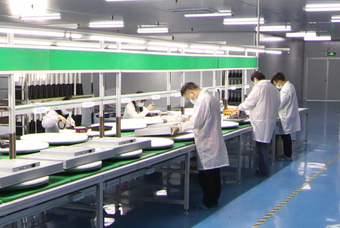China Shenzhen Ever Glory Photoelectric Co., Ltd. factory production line